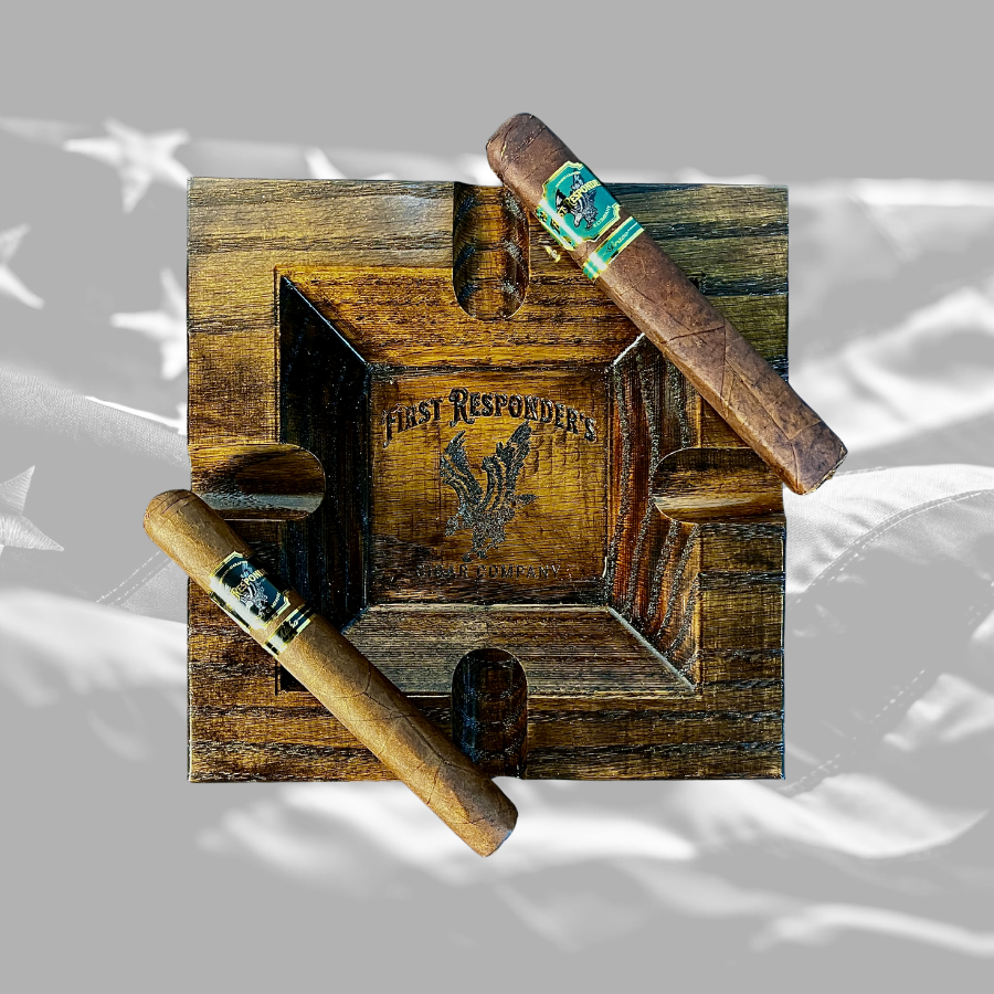 Cigar, Ashtray FRCC – First Responder's Coffee Company